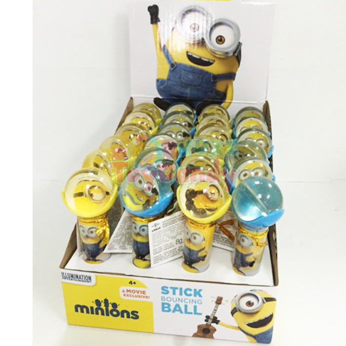 Minions Bounce Ball and Candy - Wuxi Toy Candy Company China